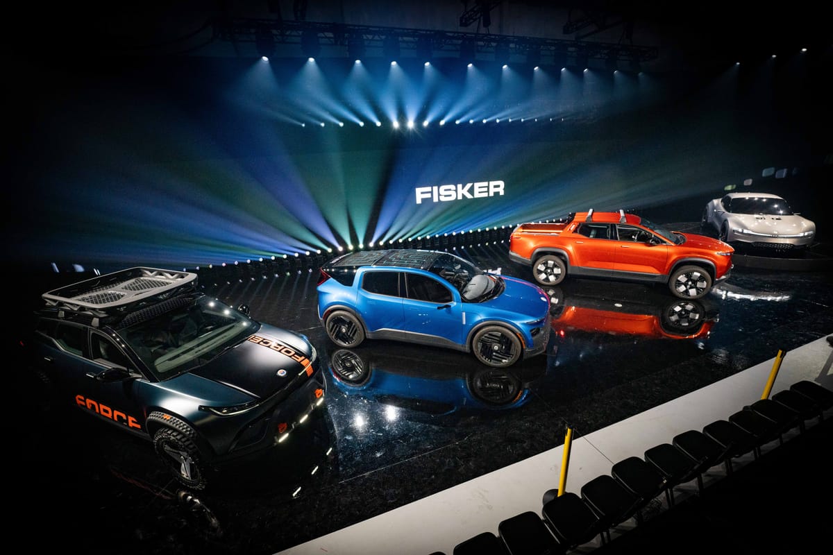 Fisker makes headway on deliveries and production